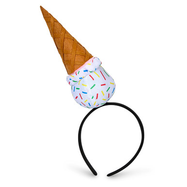 Dress Up America Ice Cream Cone Headband - Ice Cream Party Hat ...