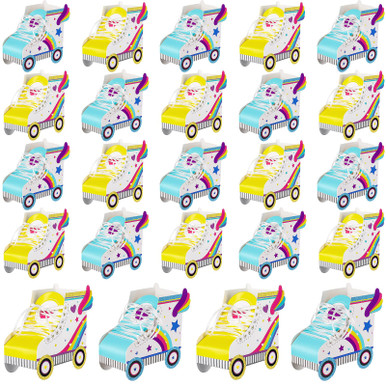Roller Skating Birthday Party Favor Boxes Sneaker Paper Gift Boxes ...