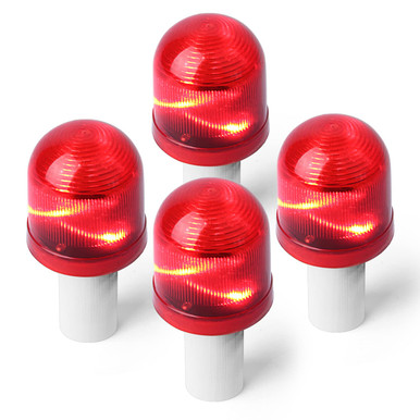 HiGiant 4 Pack Traffic Cone Topper Warning LED Light, Roadblock Flasher ...