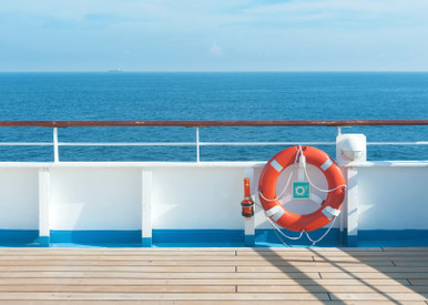 BELECO Cruise Backdrop Fabric 7x5ft Cruise Ship Deck Backdrop for ...