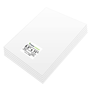 White Polystyrene Flexible Plastic Board Sheet, Plastic Sheets for ...