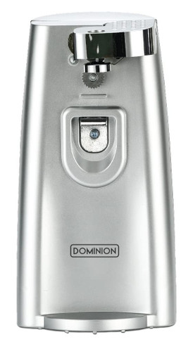 Dominion Tall Electric Can Opener, Easy Push Down Lever, Knife ...