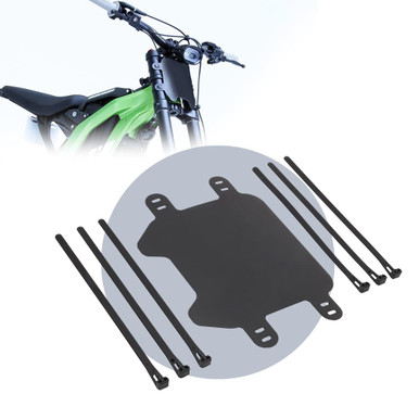 JFG RACING Sur Ron Front Number Plate, Motorcycle Plate ABS Plastic ...