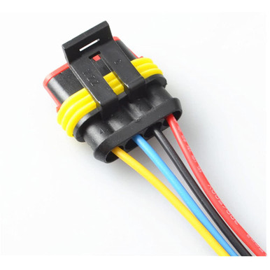 4Pin Wire Connector 4 Way auto Connector Male & Female Waterproof ...