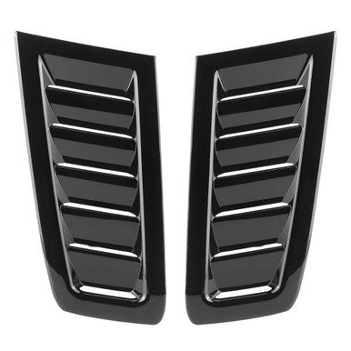 Car Hood Vent Scoop Kit Universal Cold Air Flow Intake Fitment Louvers ...
