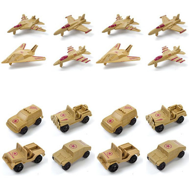 ikasus 16Pcs Plastic Army Men for Boys, Cool Mini Army Action Figures ...