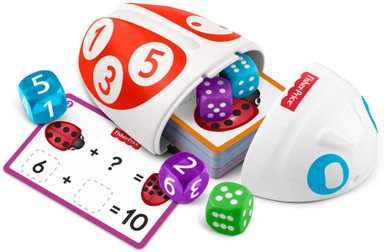 Fisher-Price Think & Learn Roll & Count Math Bug Preschool Game ...
