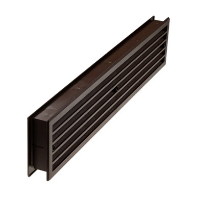 HVAC OV 17.7" x 3.6" Inch Door Air Vent Grille Two Sided Ventilation ...