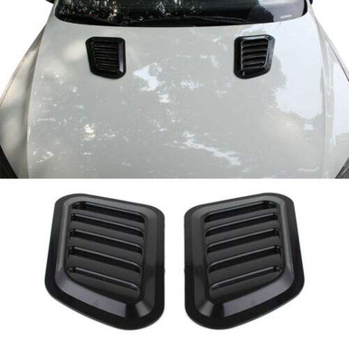 Hood Vents Intake Scoop Turbo Bonnet Vent Hood Air Vent Trim Cover ...