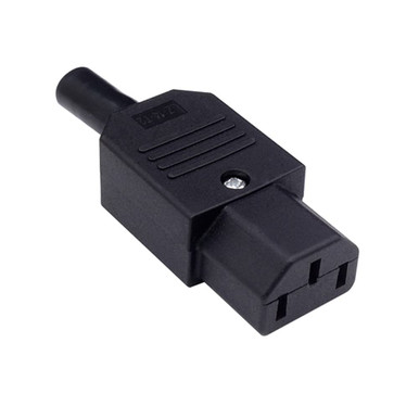 10A AC250V 10A 3pin IEC C13 Power Supply Plug Socket Adapter Male Plug ...