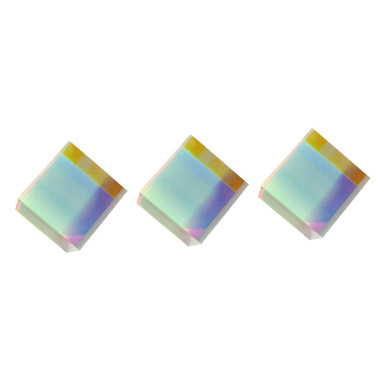 NOLITOY 3pcs x Cube Prism Optical Prism Cube Glass Photo Optical ...