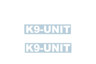 Xpin Graphics (2) K9 Unit Police Dog Decal Sticker 2X 20 Decals ...