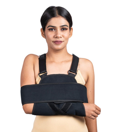 WC_Arm Sling Shoulder immobilizer - Best Fully Adjustable rotator cuff ...