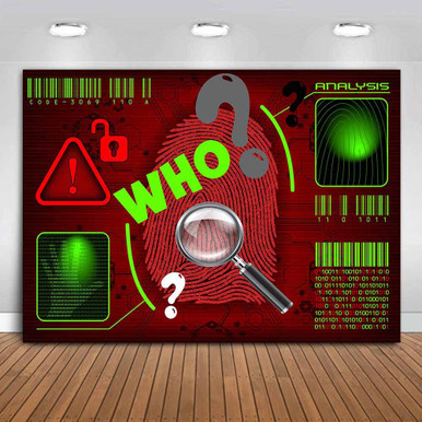 Detective Backdrop Police Mystery Investigation Analysis Photography ...