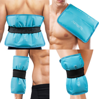Reusable Ice Packs for Injuries Shoulder - Dual Use Hot & Cold Packs ...