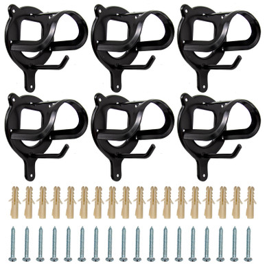 6 Counts Horse Bridle Hooks Bridle Bracket Horse Bridle Rack Metal ...