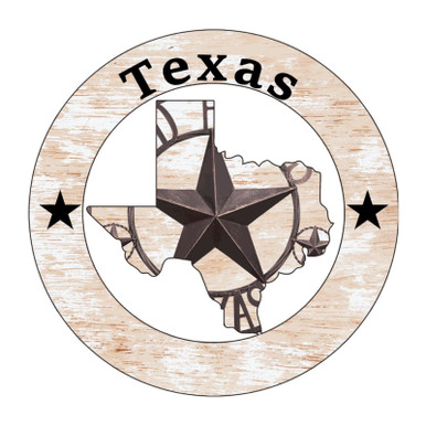 Bomehhjuli Texas Stars State Vinyl Sticker Decal 10 Pieces State ...