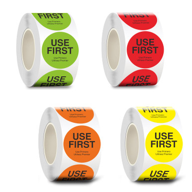 Zzunkn 2000 PCS Use First Stickers, 1.5 Inch Inventory Control Labels ...