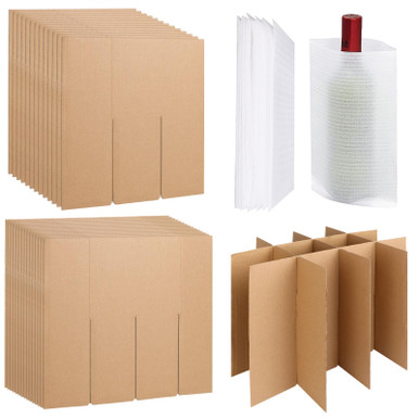 QTLCOHD 4 Sets Glass Divider Kits for Kitchen Moving Box Dish Packing ...