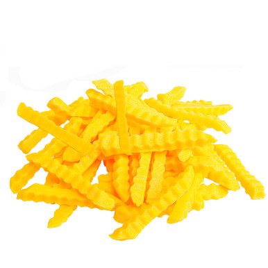Hiawbon 50 Pieces Artificial French Fries Fake French Fries Realistic ...