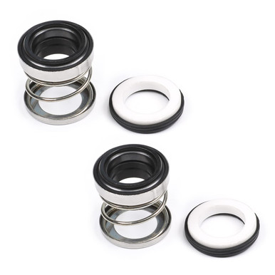Othmro 2Pcs Internal Diameter 15mm Alloy Plastic Mechanical Shaft Seal ...
