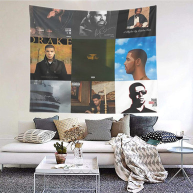 Gentcreate Rapper Tapestry Music Album Cover Collage Tapestry Wall ...