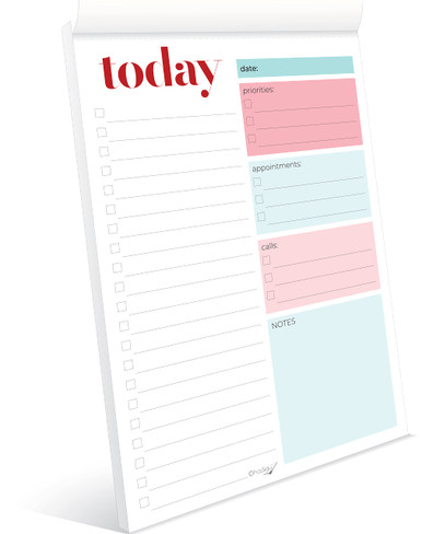 To Do List Notepad 10"x 7" with Cardboard Cover, Daily Planner Notepad ...