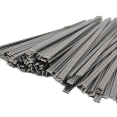 9.8 Inch Grey PVC (Polyvinyl chloride) Plastic Welding Rods for PVC ...