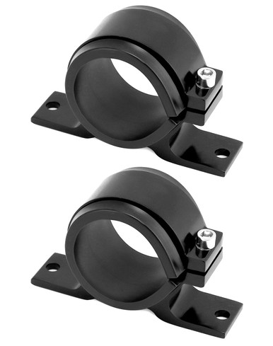 QWORK Fuel Pump Clamp Holder, 2 Pack 50mm Fuel Filter Mounting Bracket ...