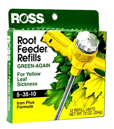 Ross Green-Again Fertilizer Refills for Ross Root Feeder, 5-35-10 (Iron ...