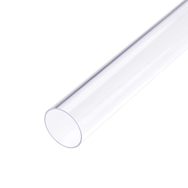 uxcell Clear Rigid PVC Pipe 29/32"(23mm) ID x 1"(25mm) x 1.3ft Round ...