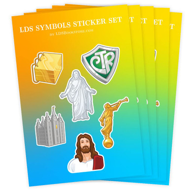 LDS Symbols Sticker Sheet for LDS and Latter-Day Saint Children for ...