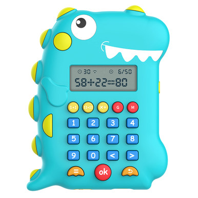 HONGID Dinosaur Calculator Toy: Electronic Math Games for Kids 4-8 ...