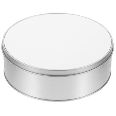 STOBAZA Sublimation Blanks Cookie Tins Cake Tins Candy Tins Round Metal ...
