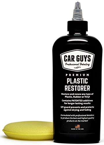 CarGuys Plastic Restorer - The Ultimate Solution for Bringing Rubber ...