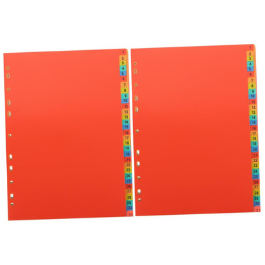 MAGICLULU 2 Sets A4 Index Divider 6 Tab Divider Binder Dividers ...