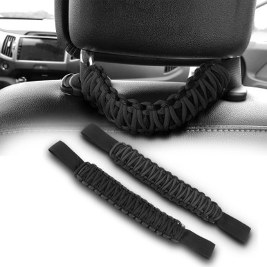 Teguangmei Paracord Grab Handles, Front Headrest Grab Handle Compatible ...