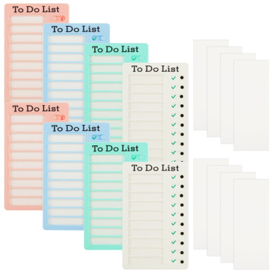 8 Pack Chore Chart Checklist Board, PVC to Do List Memo Boards for Kids ...