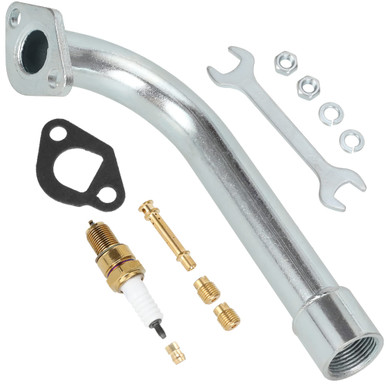 GREHUA Upgrade Exhaust Pipe Jet Kit for Non Hemi Tillotson Predator ...