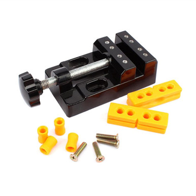 table cnc clamps Adjustable Jaw Bench Clamp Drill Press Fixed Table ...