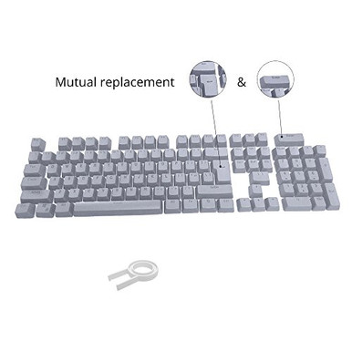 Bossi 104 Keys PBT Keycaps Backlit Double-shot Keycaps for Mechanical ...