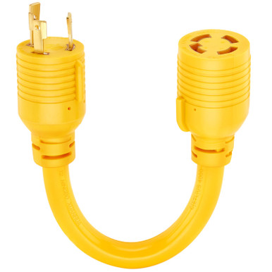 Kohree NEMA L5-30P to L14-30R Adapter Cord, 3 Prong to 4 Prong ...