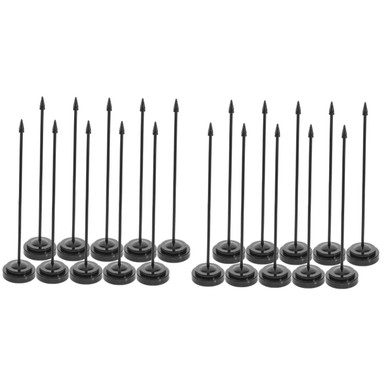 ERINGOGO 24 Pcs Desk Flag Stand Mini Flag Pole Indoor Flag Pole Kit ...