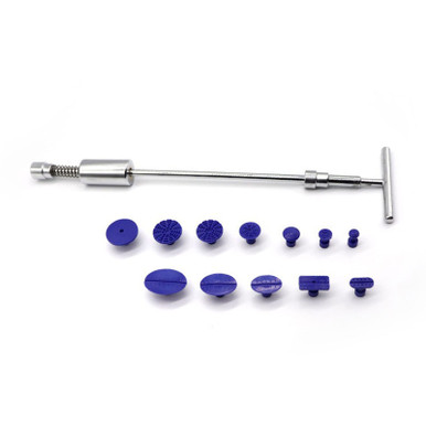 WOOXGEHM 12 Pull Tab Paintless Dent Removal Puller, Car Dent Repair ...