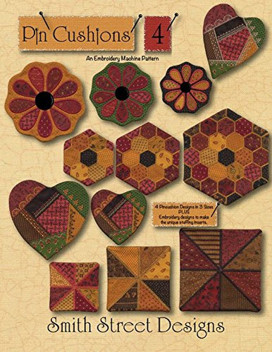 Smith Street Designs Pincushions Machine Embroidery Pattern ...