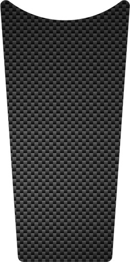 Kustom Cycle Parts Aftermarket Carbon Fiber Design Plastic Dash Panel ...