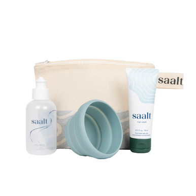 Saalt Travel Kit - Easy Cleaning for Public Restroom, School, or Travel ...