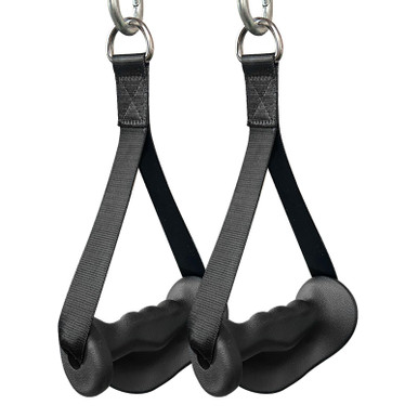 Ergonomic Tricep Rope Pull Down Attachment, Upgraded Long Triceps Rope ...