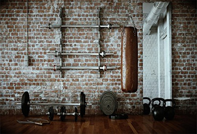 AOFOTO 7x5ft Gym Dumbbell Backdrop Indoor Sports Fitness Room ...