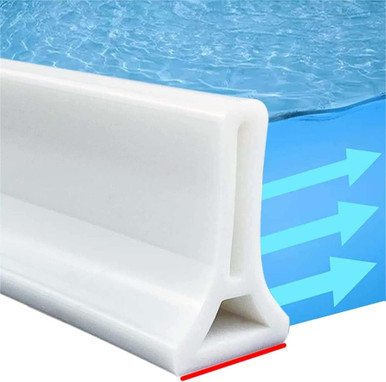 39 Inch Collapsible Shower Water Dam Shower Stopper Barrier and ...